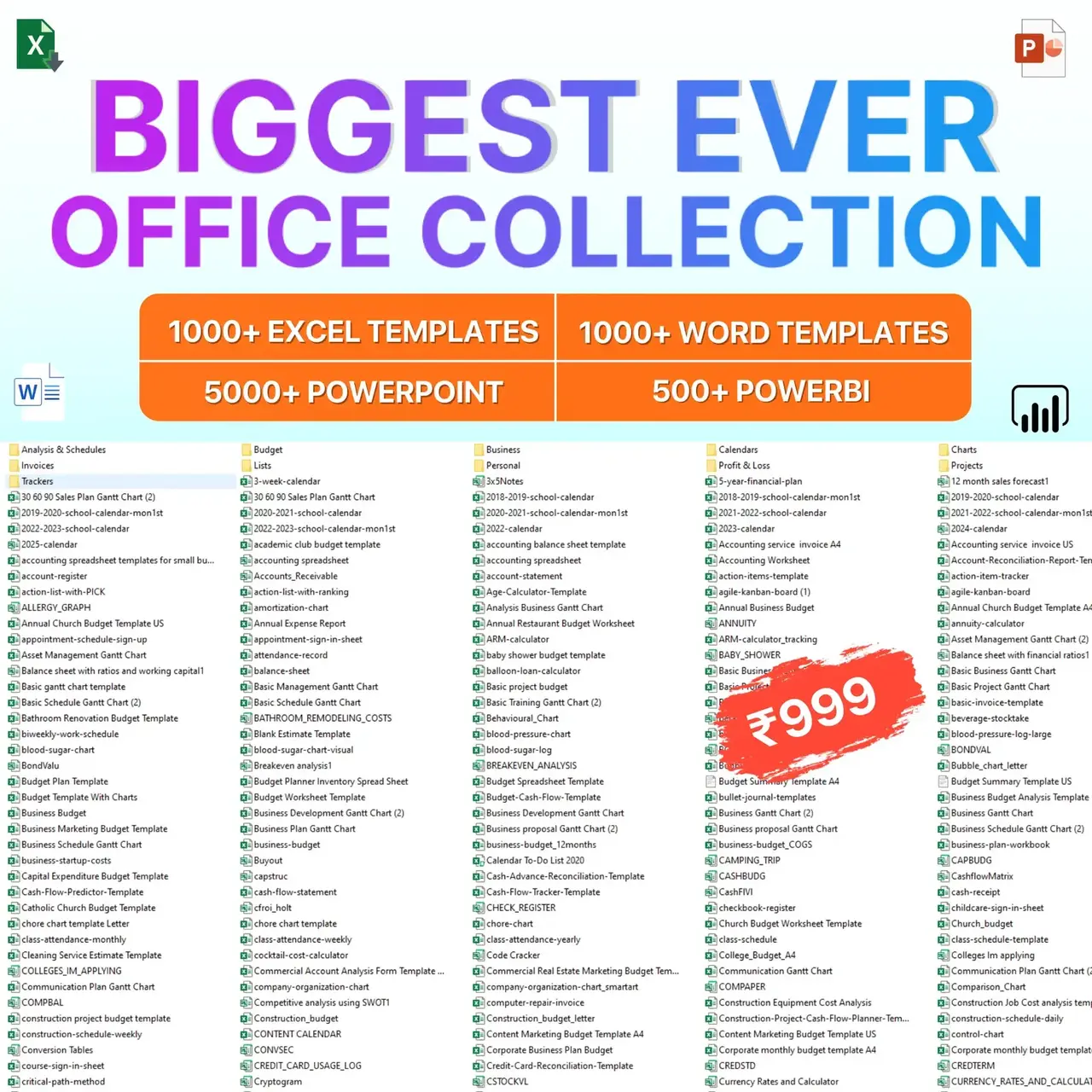 World’s Biggest Excel Collection - Digi Bundle Tool